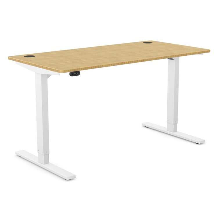 Zoom Bamboo Sit/Stand Desk | OSI Office Furniture
